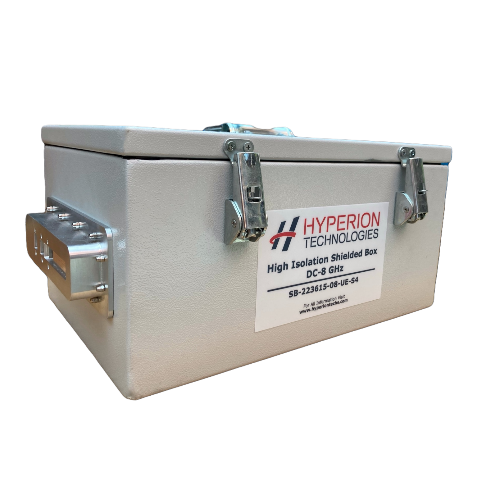 RF Isolation Shielded Box with Custom I/O – Hyperion Technologies